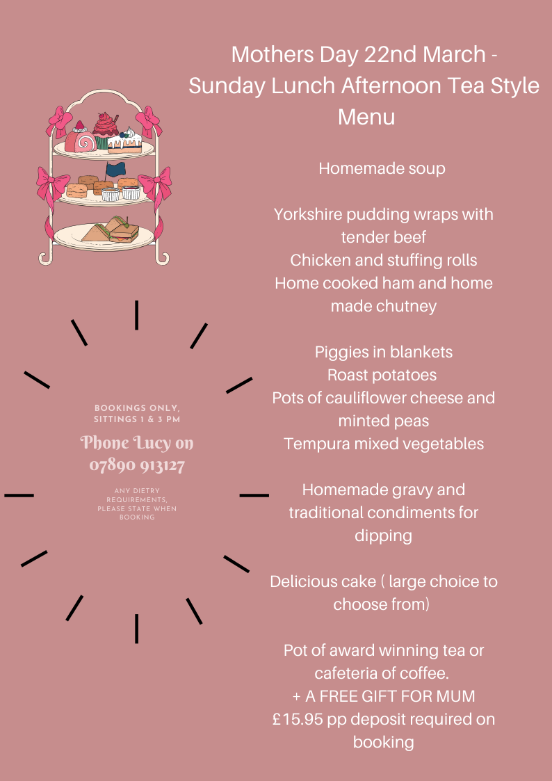 MOTHER’S DAY MENU AT THE VILLAGE KITCHEN… – THE VILLAGE KITCHEN