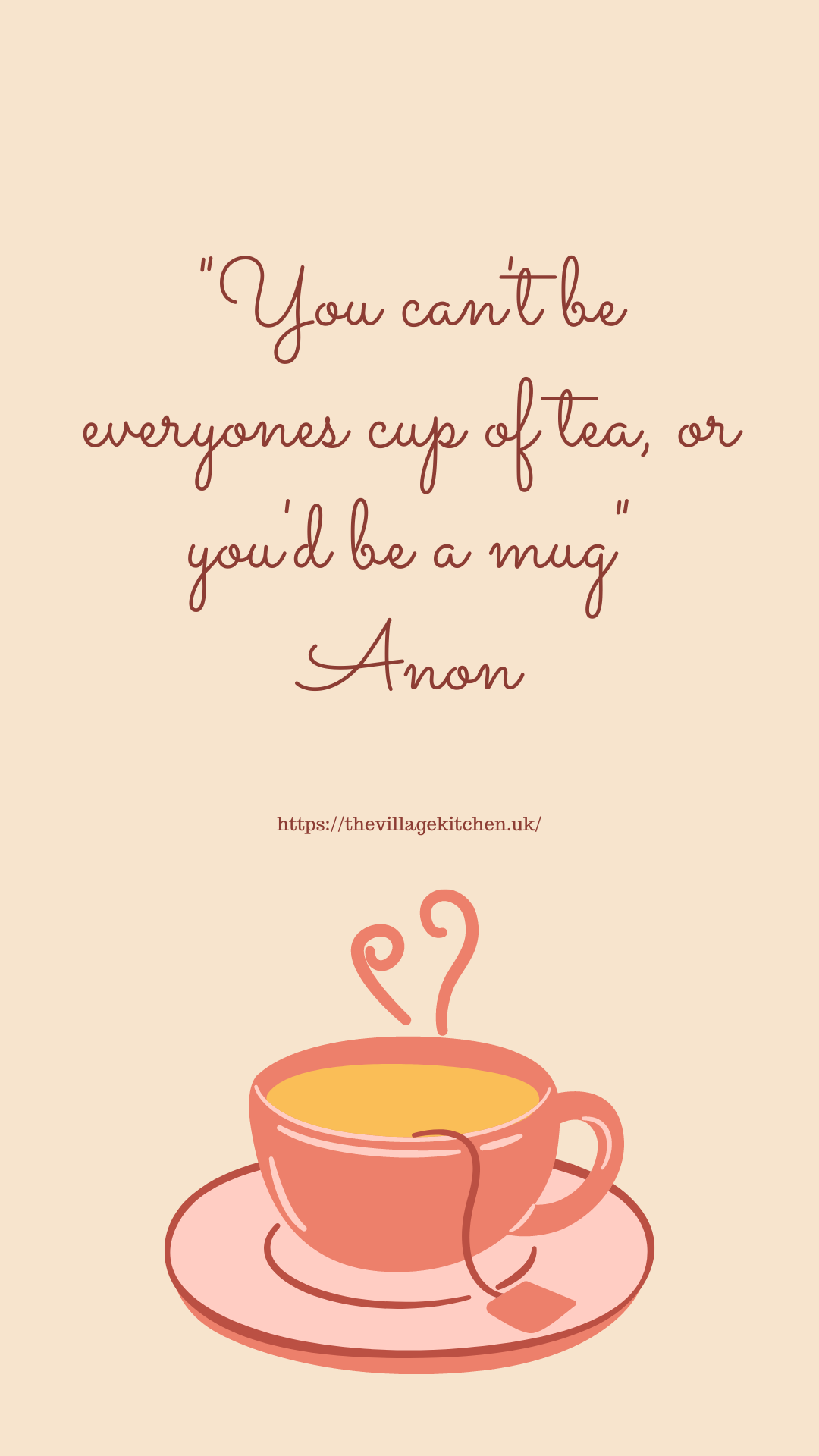 A LOVELY QUOTE TO START THE WEEK… – THE VILLAGE KITCHEN