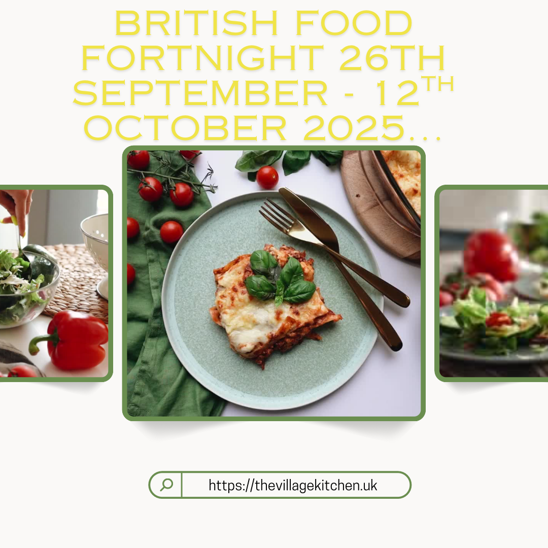 BRITISH FOOD FORTNIGHT 26th SEPTEMBER – 12th OCTOBER 2025… – THE ...