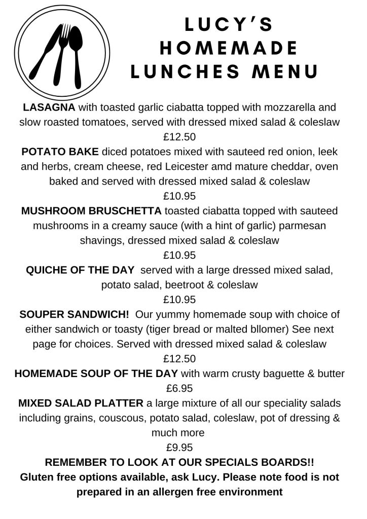 THE VILLAGE KITCHEN MENU… – THE VILLAGE KITCHEN